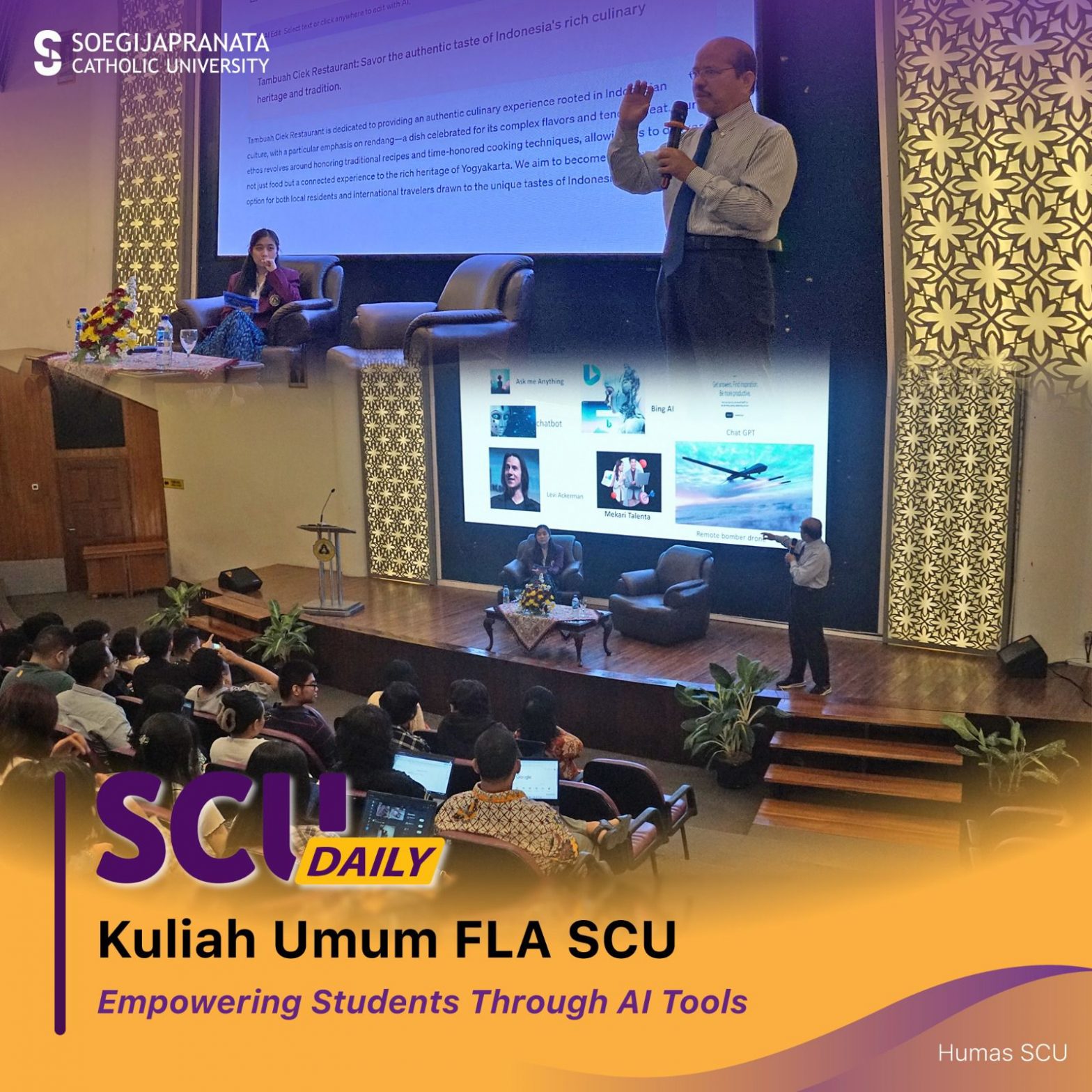 Faculty of Language and Arts | Sogijapranata Catholic University